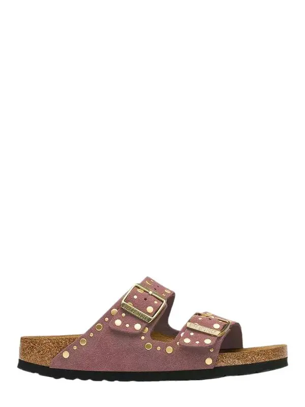 BIRKENSTOCK Studded Arizona Sandals - Pink