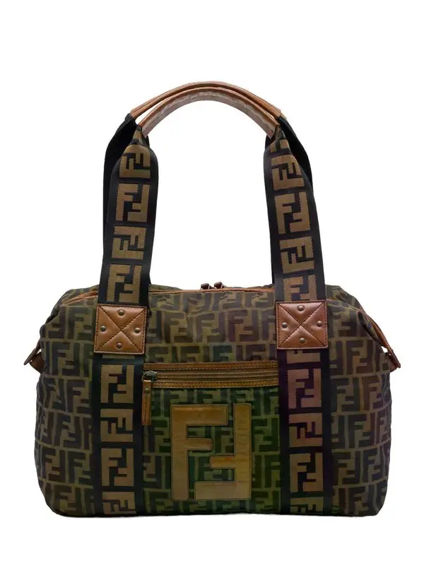 Fendi Zucca Canvas Tote Bag - Brown