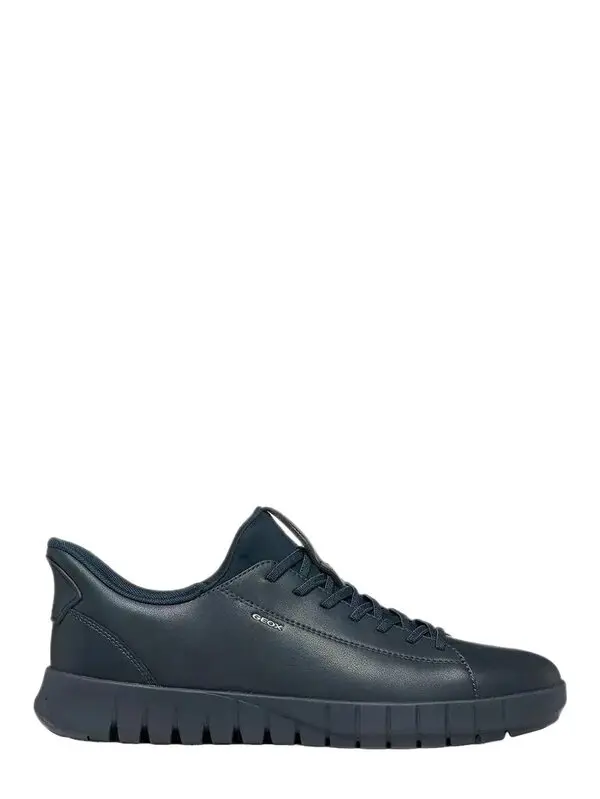 Geox Fextride Lace-up Leather Sneakers - Blue