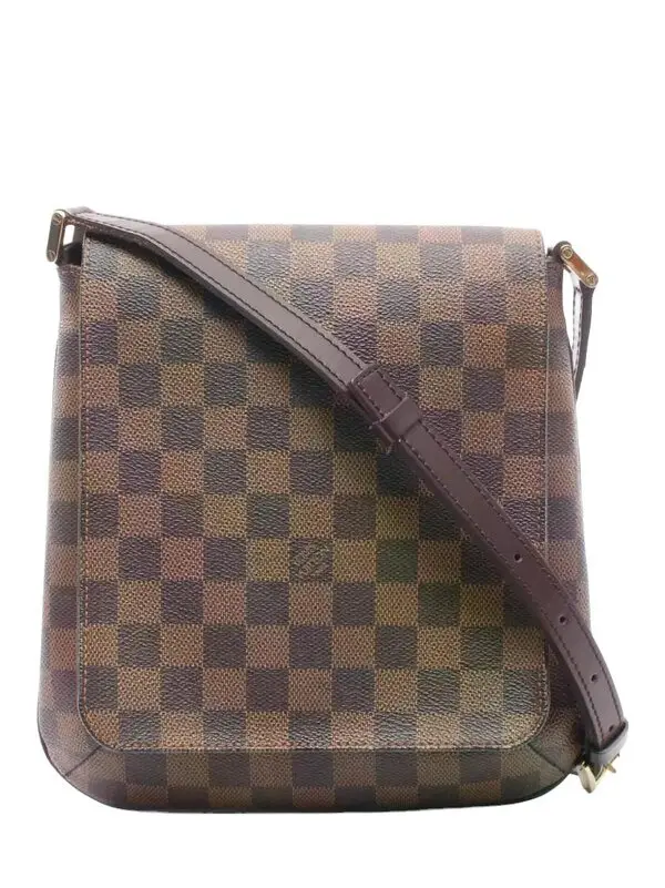 LOUIS VUITTON Damier Ebene Musette Salsa Pm Crossbody Bag - Brown