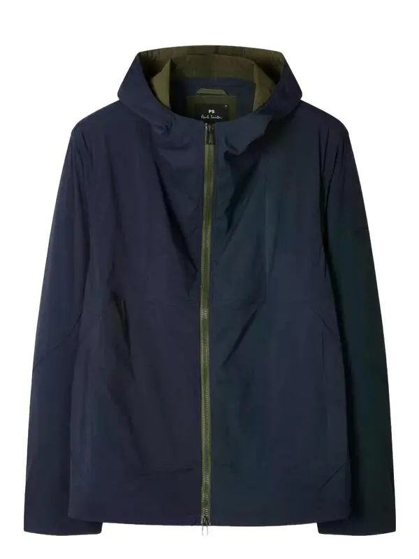 Paul Smith Festival Hooded Jacket - Blue
