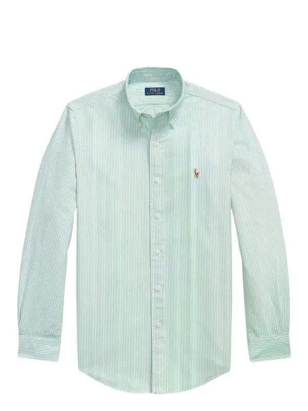 Polo Ralph Lauren Striped Oxford Shirt - Green