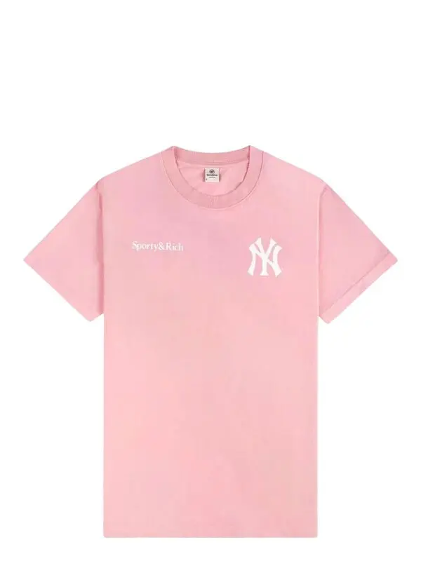 SPORTY & RICH New York Yankees T-shirt - Pink