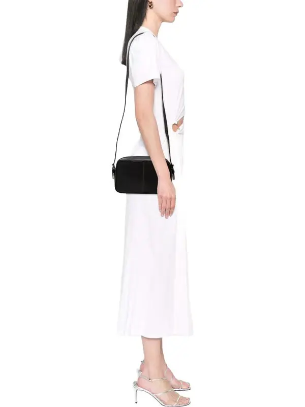 Burberry Calfskin Crossbody Bag - Brown