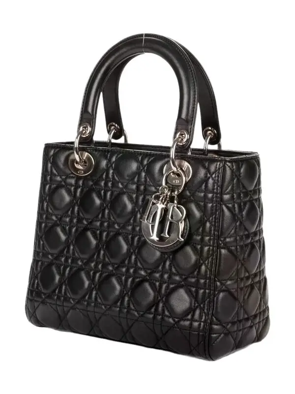 Dior Lady Tote Bag - Black
