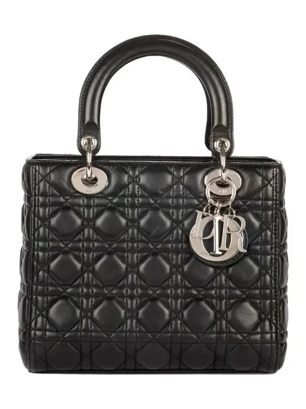 Dior Lady Tote Bag - Black