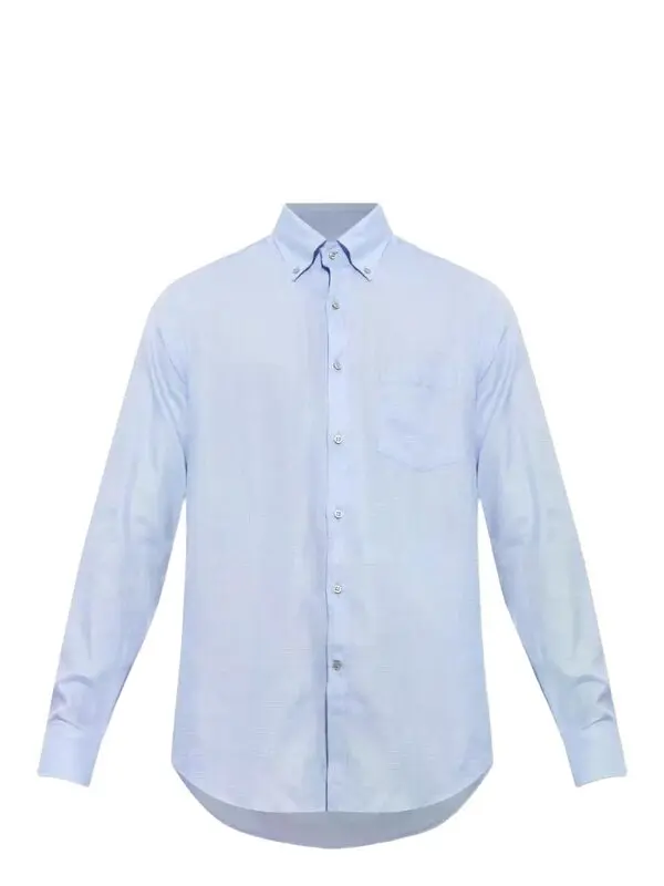 Paul & Shark Button-down Chest-pocket Shirt - Blue