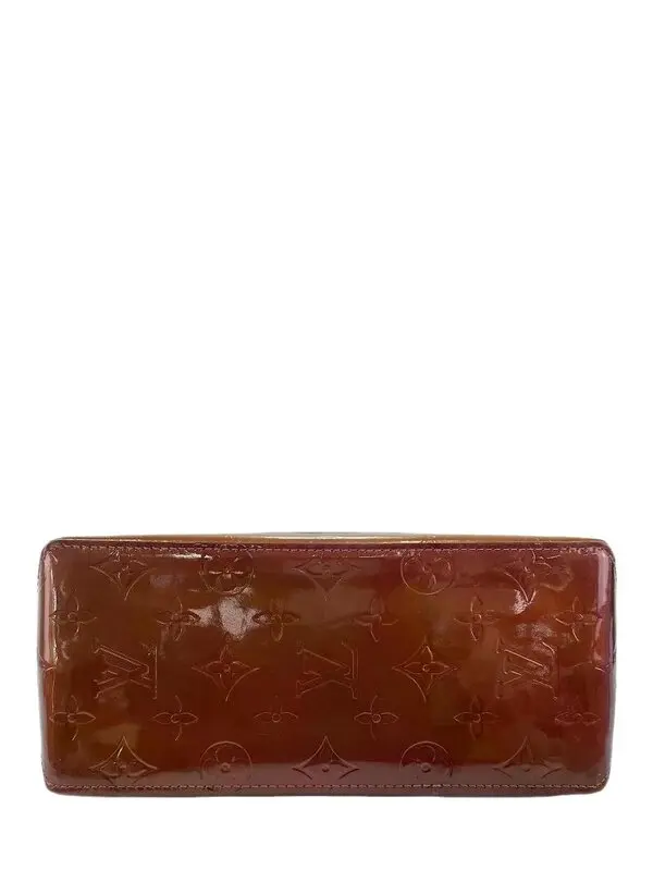 LOUIS VUITTON Monogram Vernis Reade Pm Handbag - Brown