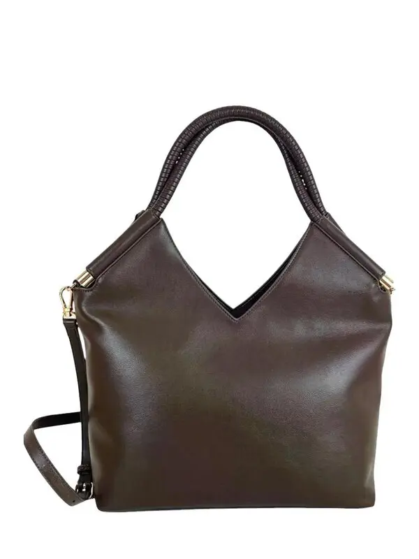 TWINSET Logo Plaque Top-handle Tote Bag - Brown