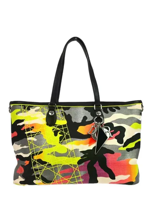 Dior Anselm Reyle Camouflage Tote Bag - Grey