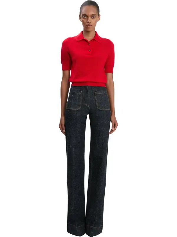 Victoria Beckham Alina Jean Long - Indigo