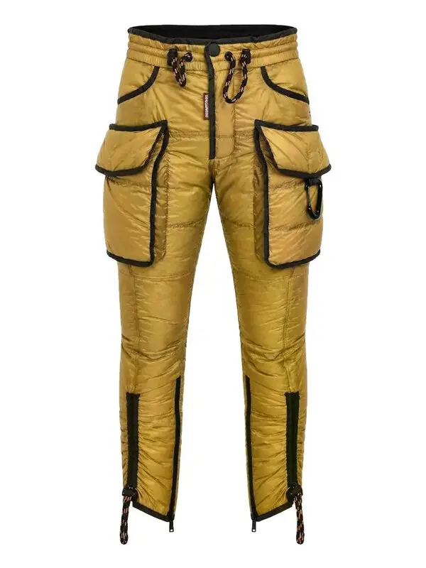 Dsquared2 Padded Cargo Pants - Yellow