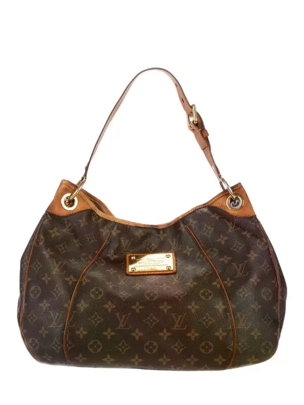 LOUIS VUITTON Galliera Monogram Canvas Shoulder Bag - Brown