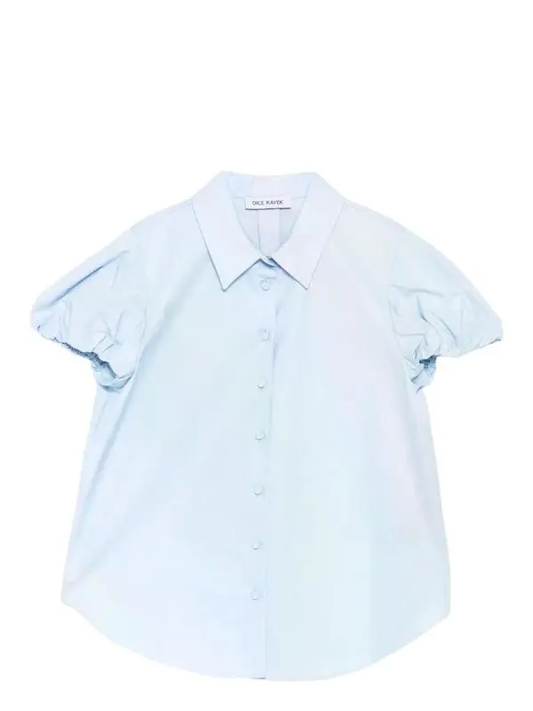 Dice Kayek Puff-sleeve Shirt - Blue