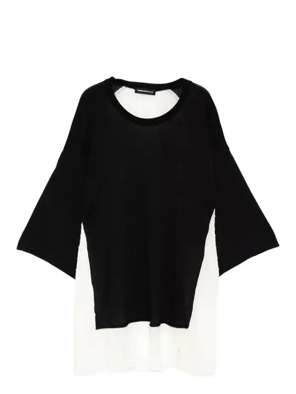 Undercover Layered Design Short-sleeve T-shirt - Black