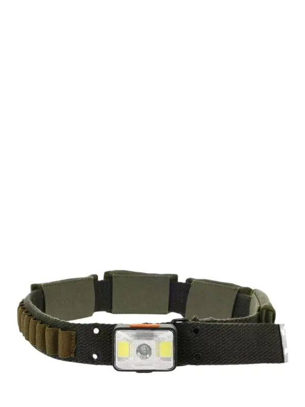 Dsquared2 Torch Embellished Pouch Detail Belt - Green
