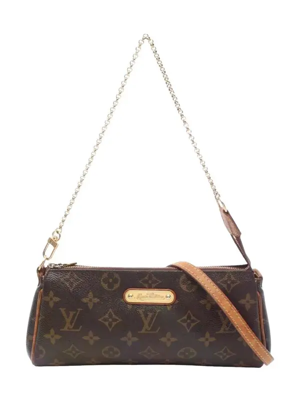 LOUIS VUITTON Monogram Eva Satchel - Brown