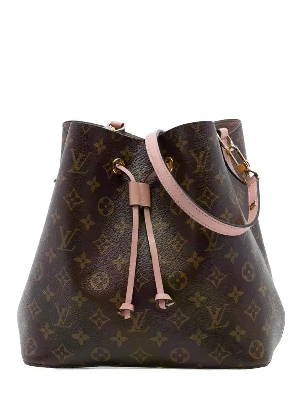 LOUIS VUITTON Monogram Neonoe Mm Bucket Bag - Brown