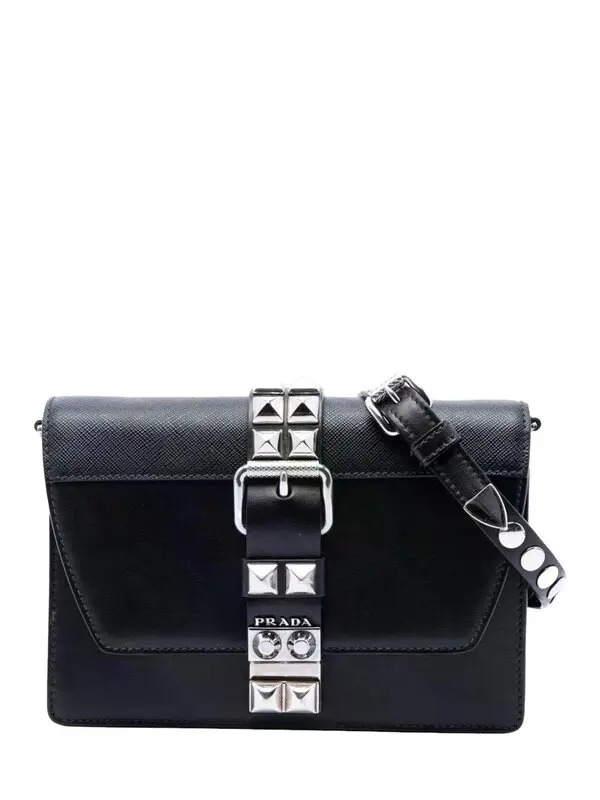 Prada Elektra Crossbody Bag - Black