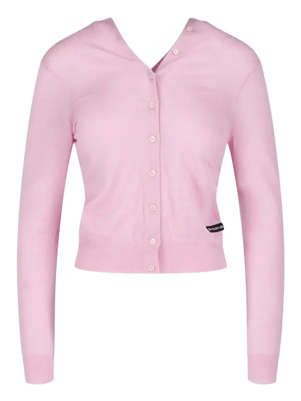 Alexander Wang Wool Button Cardigan - Pink