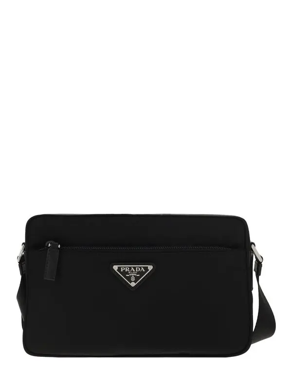 Prada Re-nylon Crossbody Bag - Black