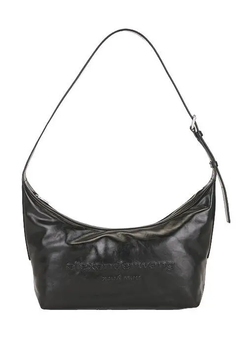 Alexander Wang Punch Crossbody Sling Bag - Black