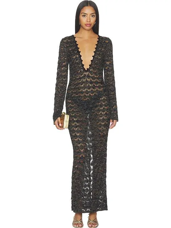 I.AM.GIA Sienna" Maxi Dress - Black