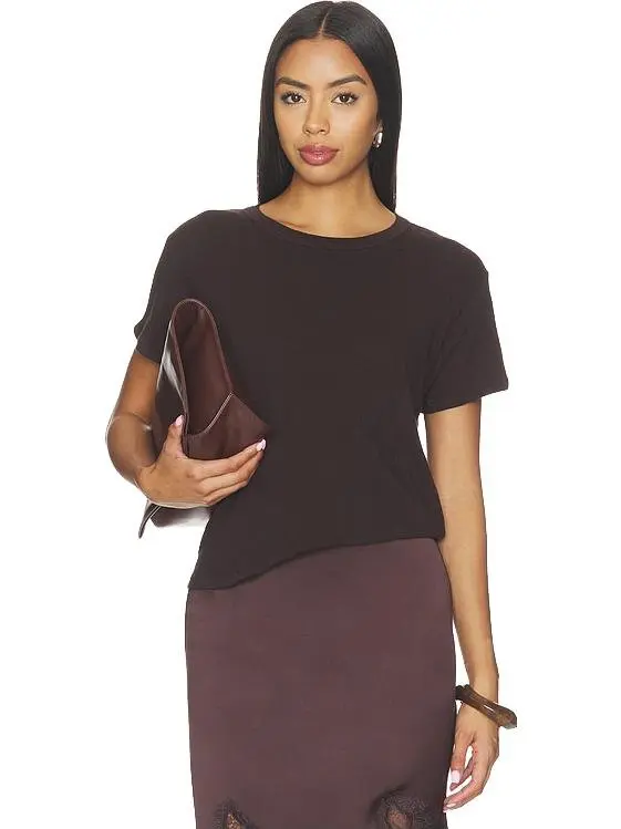 LESET Laura Margo Tee - Chocolate