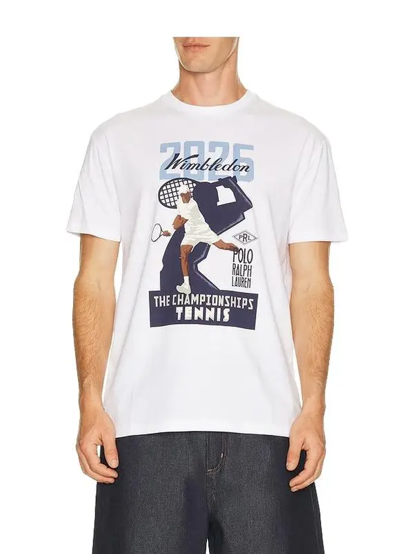 Polo Ralph Lauren Wimbledon Tee - White