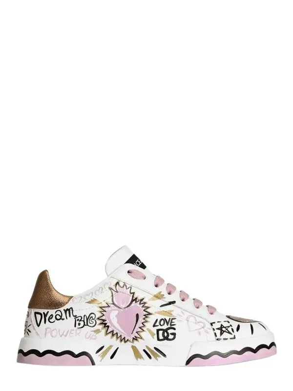 Dolce & Gabbana Portofino Sneakers - White