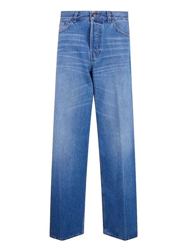 HAIKURE Button-up Jeans - Blue