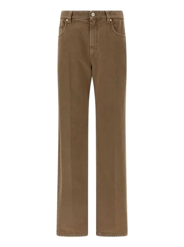 HAIKURE Five-pocket Jeans - Brown
