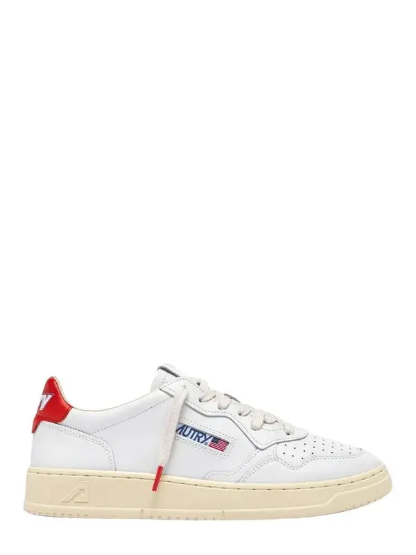 AUTRY Medalist Leather Sneakers - White
