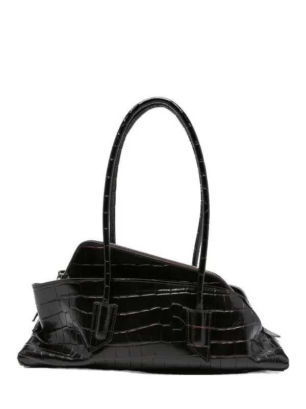 Attico La Passeggiata Small Tote Bag - Brown
