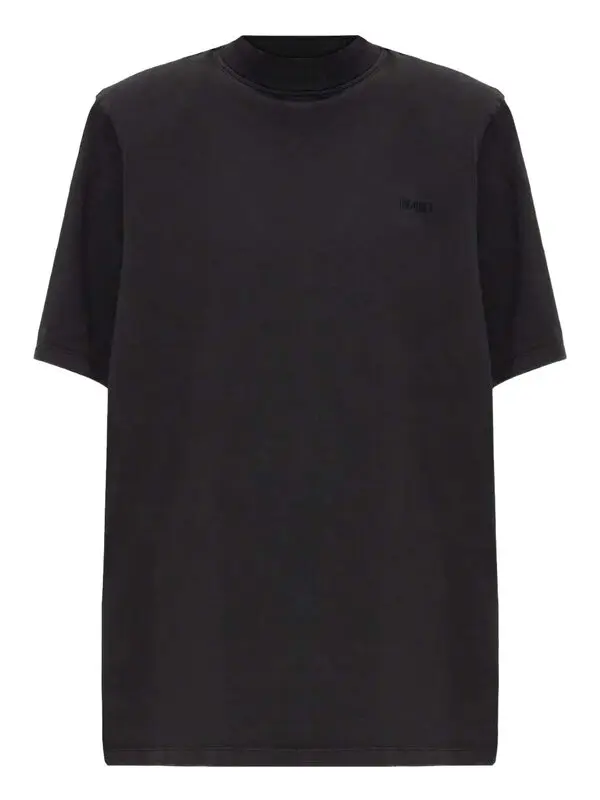 Attico Turtleneck T-shirt - Grey