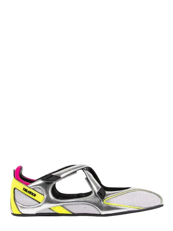 Attico Floor 001 Ballerinas - Metallic