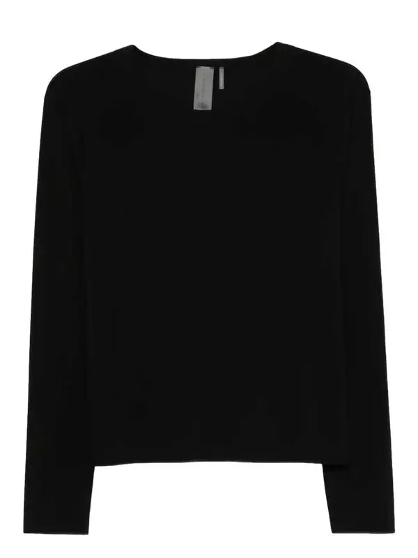 Rick Owens Long-sleeved T-shirt - Black