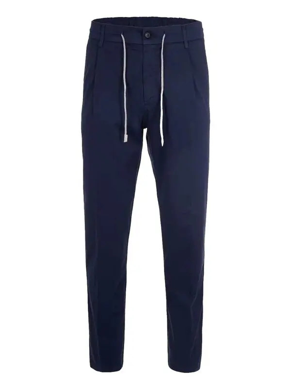 Eleventy Drawstring Pants - Blue