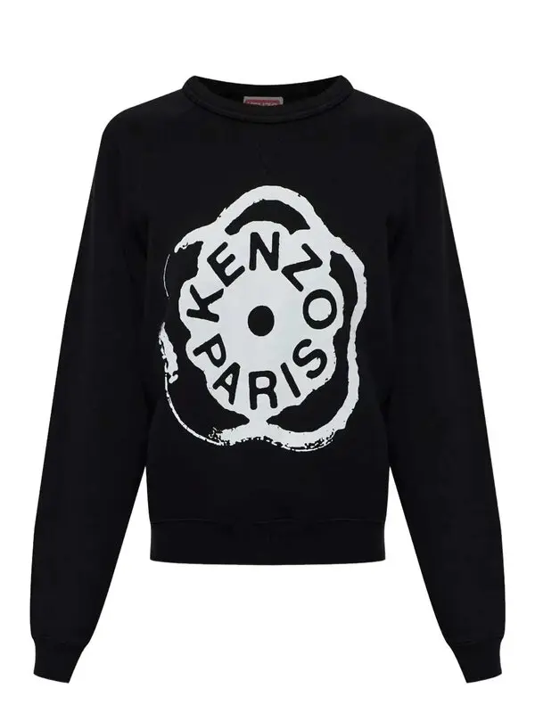 Kenzo Printed Crewneck Sweater - Black