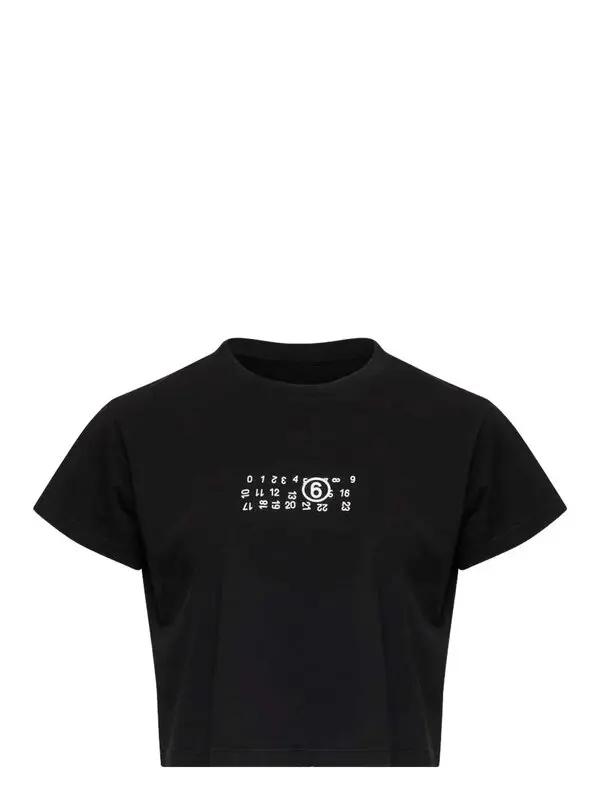 Givenchy Logo Lace Sleeve T-shirt - Black