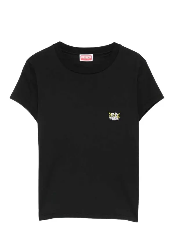 Kenzo Embroidered Tiger T-shirt - Black