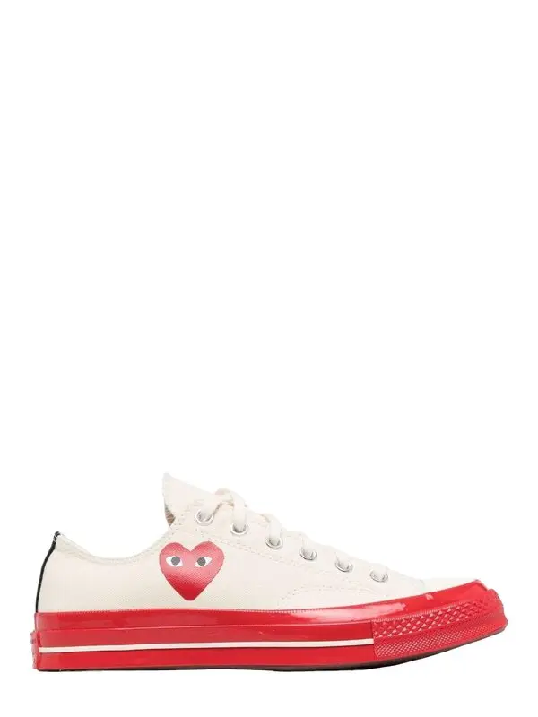 Play Comme Des Garcon Chuck 70 Sneakers - White