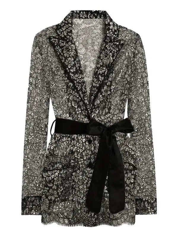 Dolce & Gabbana Floral Shirt - Metallic