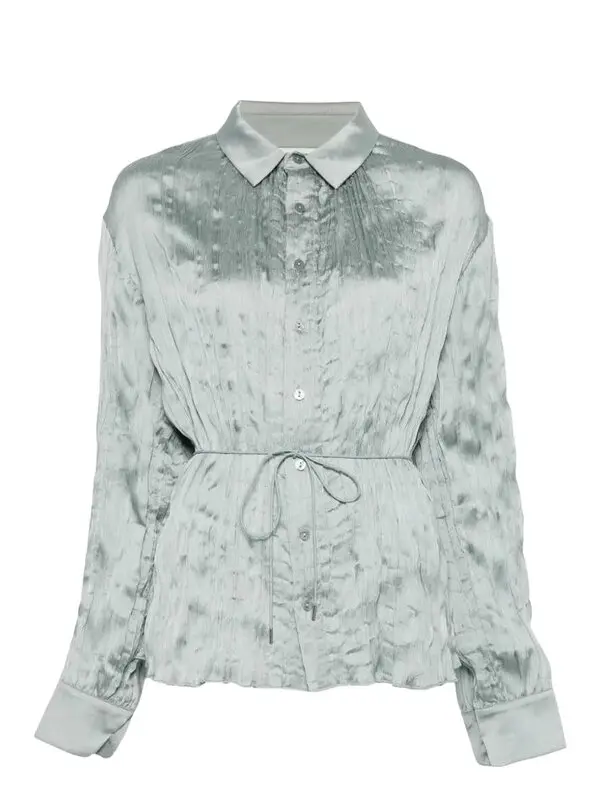 LARDINI Button-down Shirt - Green