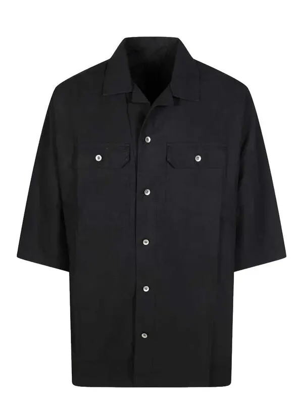 Rick Owens Magnum Tommy Button-down Shirt - Black