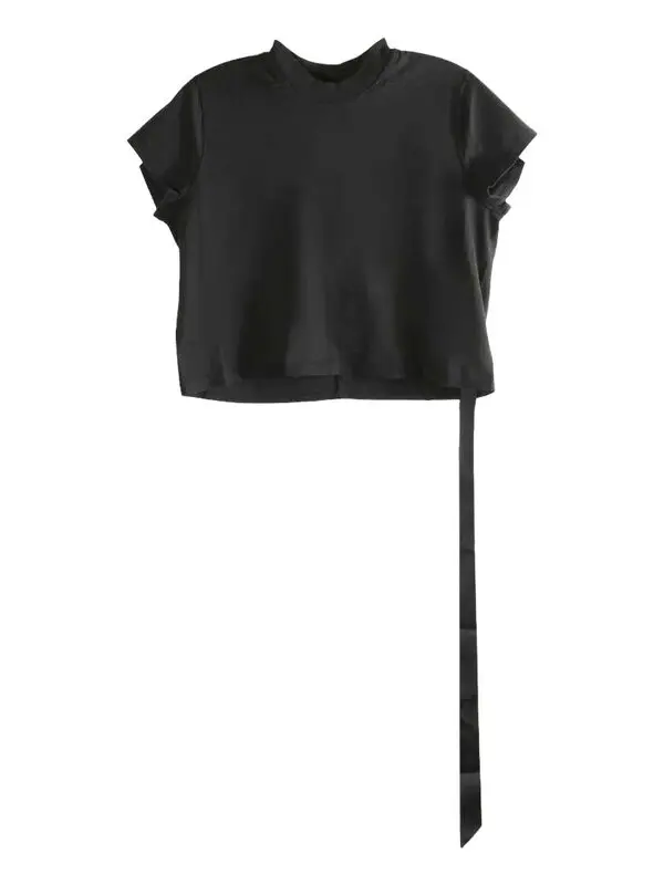 Rick Owens Ribbed Neckline T-shirt - Black