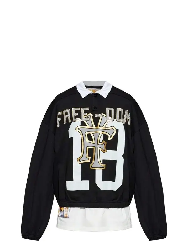 PDF Cotton Graphic Sweatshirt - Multi