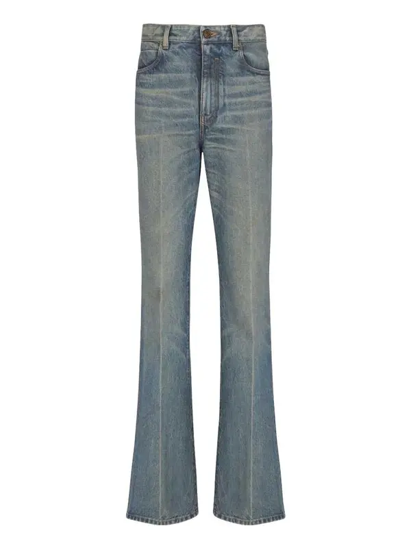 Balmain Flared Jeans - Blue