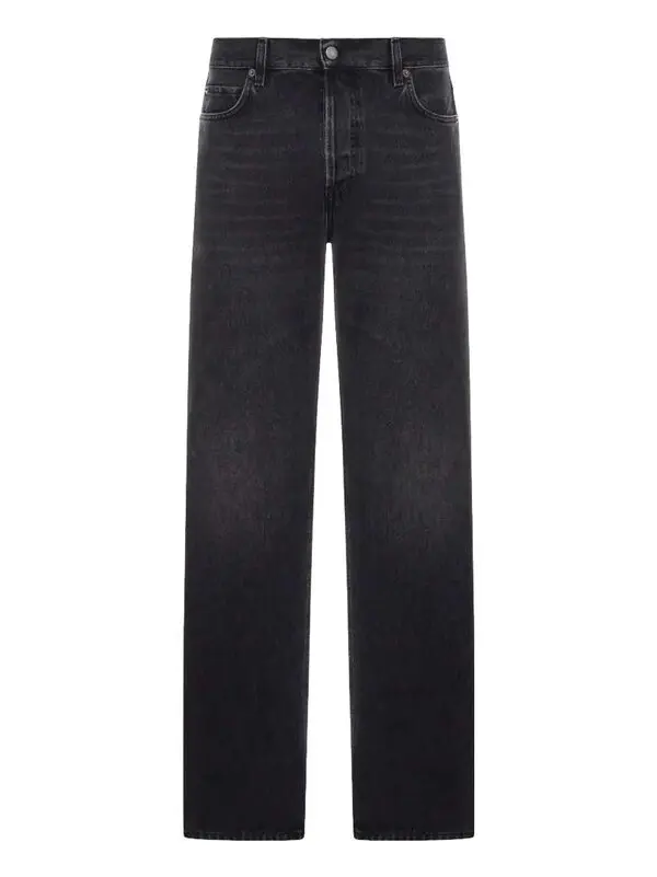 HAIKURE Blake Straight Leg Jeans - Black