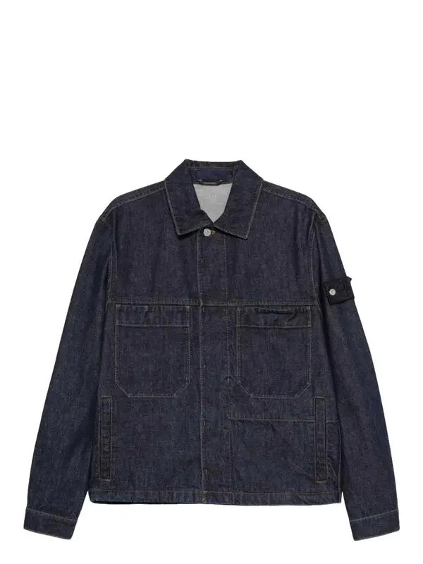 Stone Island Quilted Down Puffer Jacket - Blue